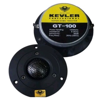 KEVLER GT-100 SUPER DOME TWEETER 100W | Shopee Philippines