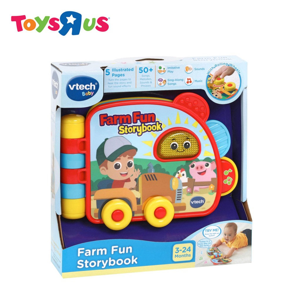 VTech Baby Farm Fun Storybook | Shopee Philippines