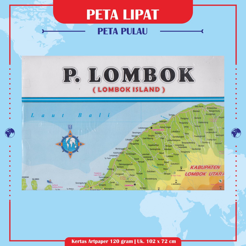 Bali Island Map: Bali Island / Lombok Island / Sumbawa Island / Island ...