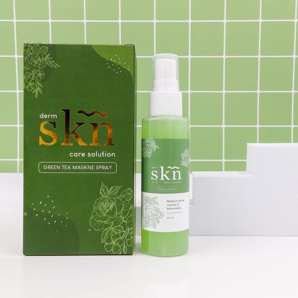 SKN Kyline Maskne Spray Green Tea Scent 60ml | Shopee Philippines