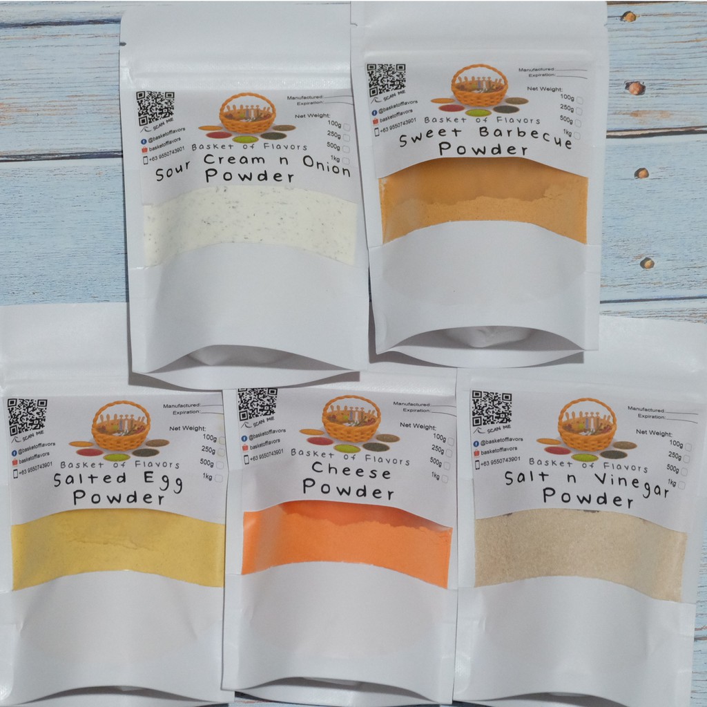 Snack Seasonings | 250g | Fries Flavors | Chicken Wings Flavors ...