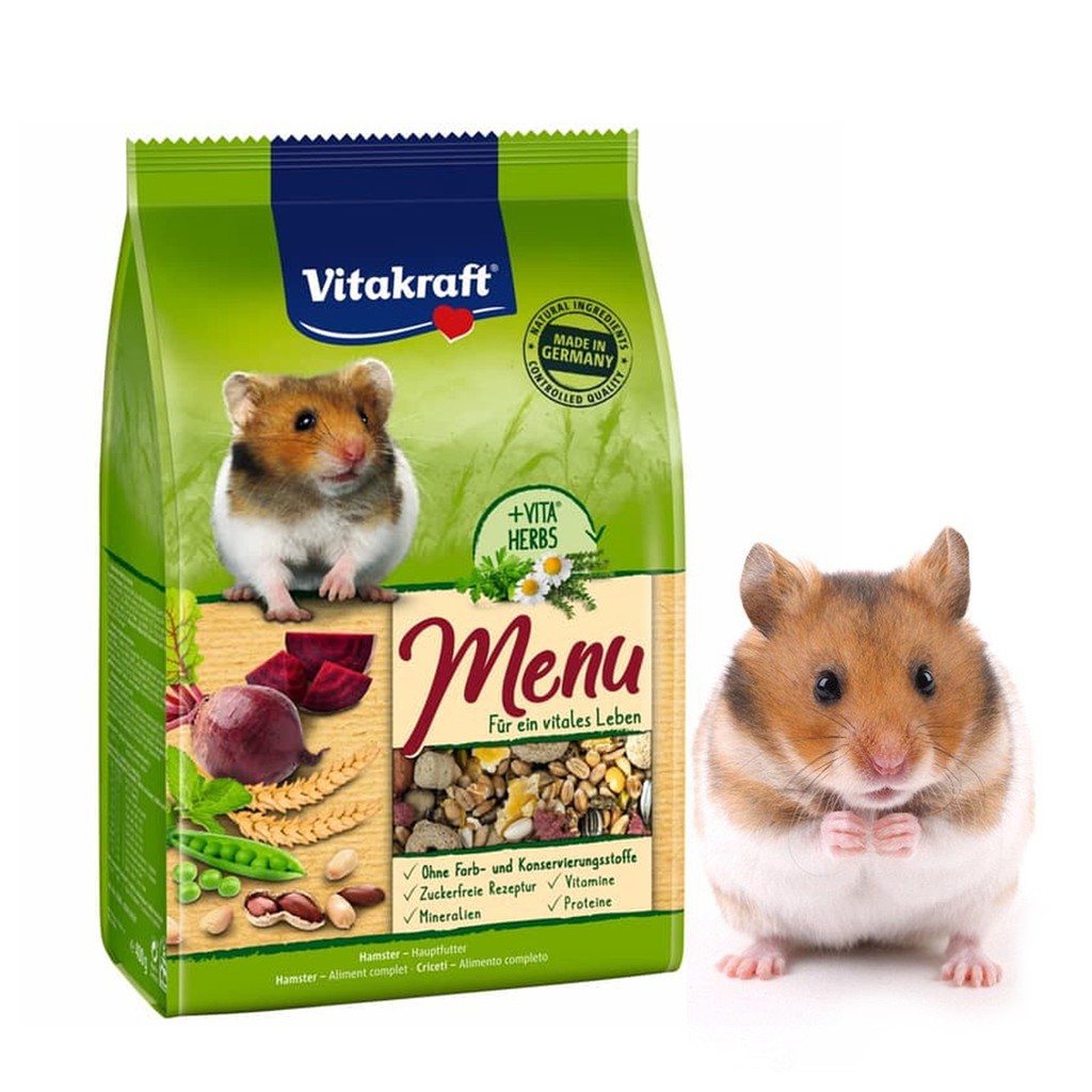 Vitakraft Hamster Food Menu 400gr | Shopee Philippines