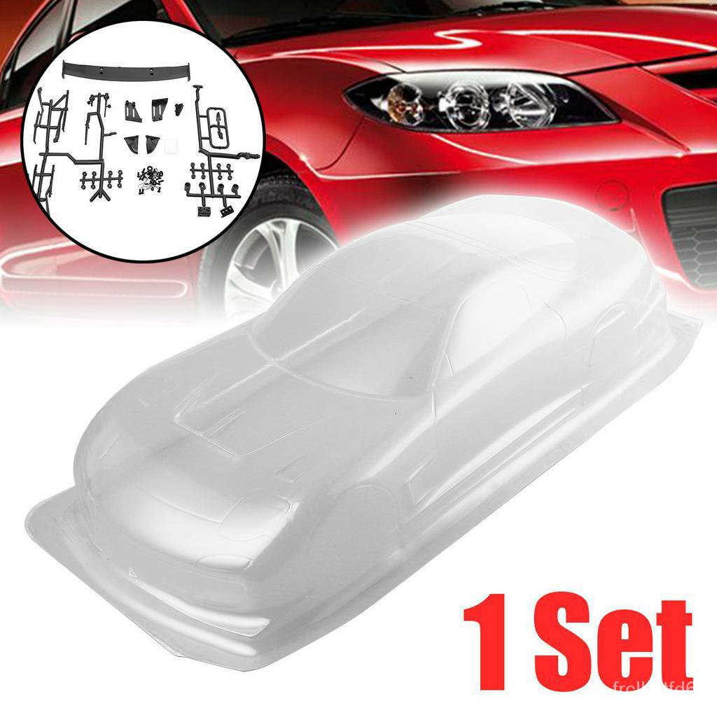 195mm Clear PVC Body Shell For 1/10 Scale Remote Control RC Car Model ... 195mm Clear PVC Body Shell For 1/10 Scale Remote Control RC Car Model ...