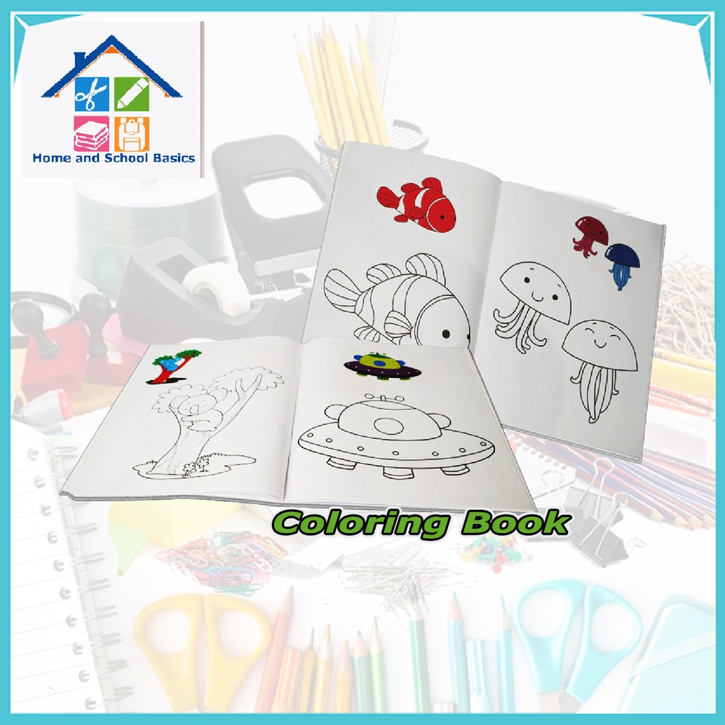 Coloring Book Series - 1-4 Coloring Book for Kids with Sample picture ...