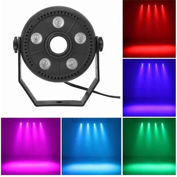 5 Led Disco Auto Sound Activation With Bluetooth Speaker Control Stage ...
