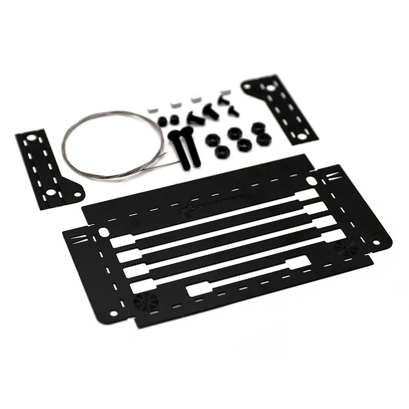 Metal Tool box plate foldable plate for TRAXXAS TRX4 NEW FORD BRONCO ...