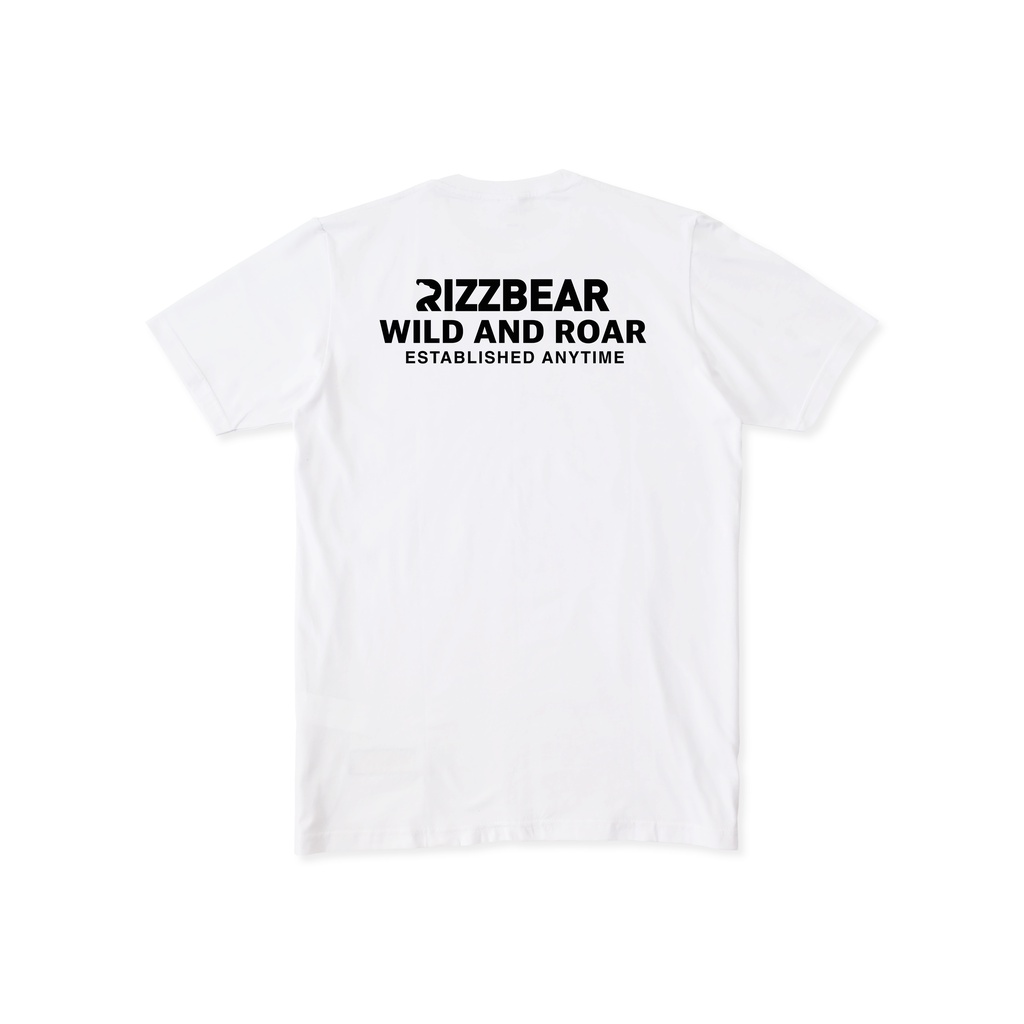 RIZZBEAR Shift Through T-Shirt White | Shopee Philippines