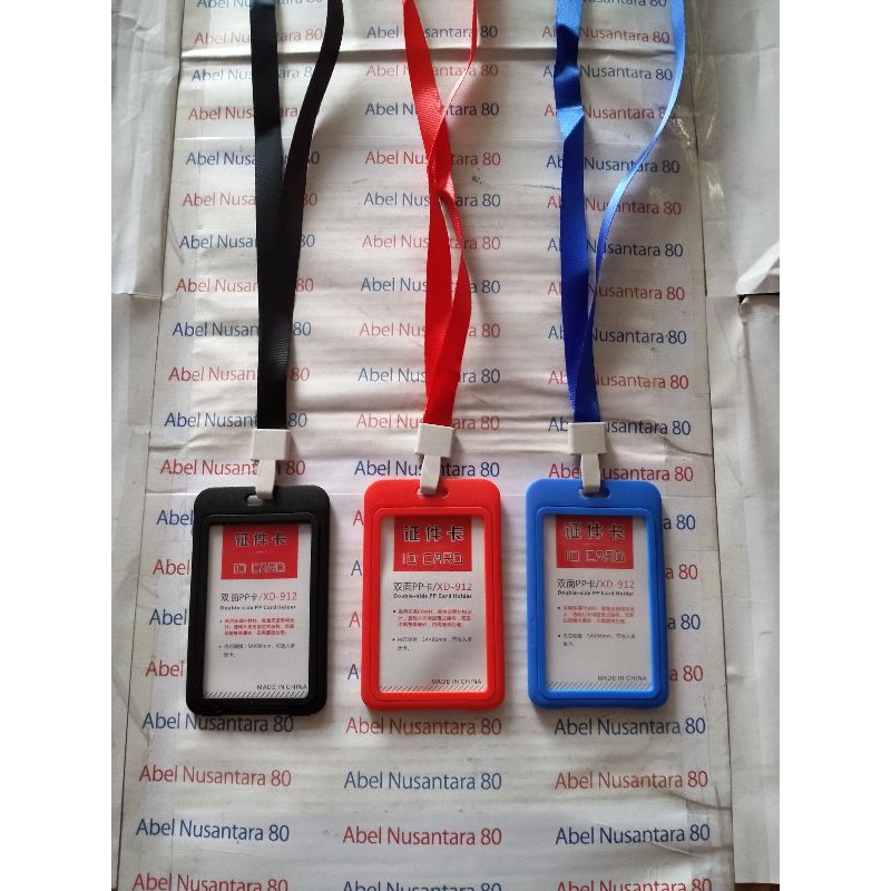 1,5cm ID strap + 2 card ID casing, one color set | Shopee Philippines