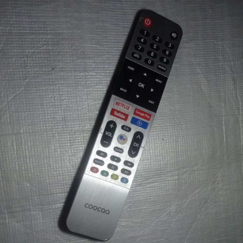 Coocaa Android TV Remote with Netflix YouTube Google Play and Amazon ...