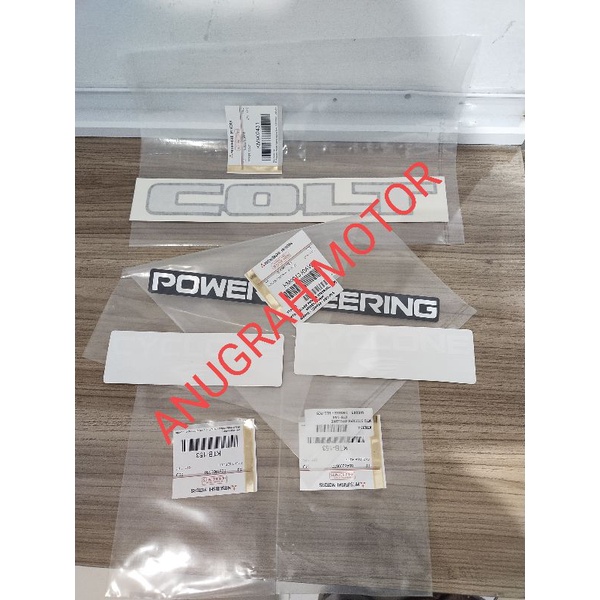 Sticker set colt L300 And power stering Cyclone 2 Pieces Original ktb ...