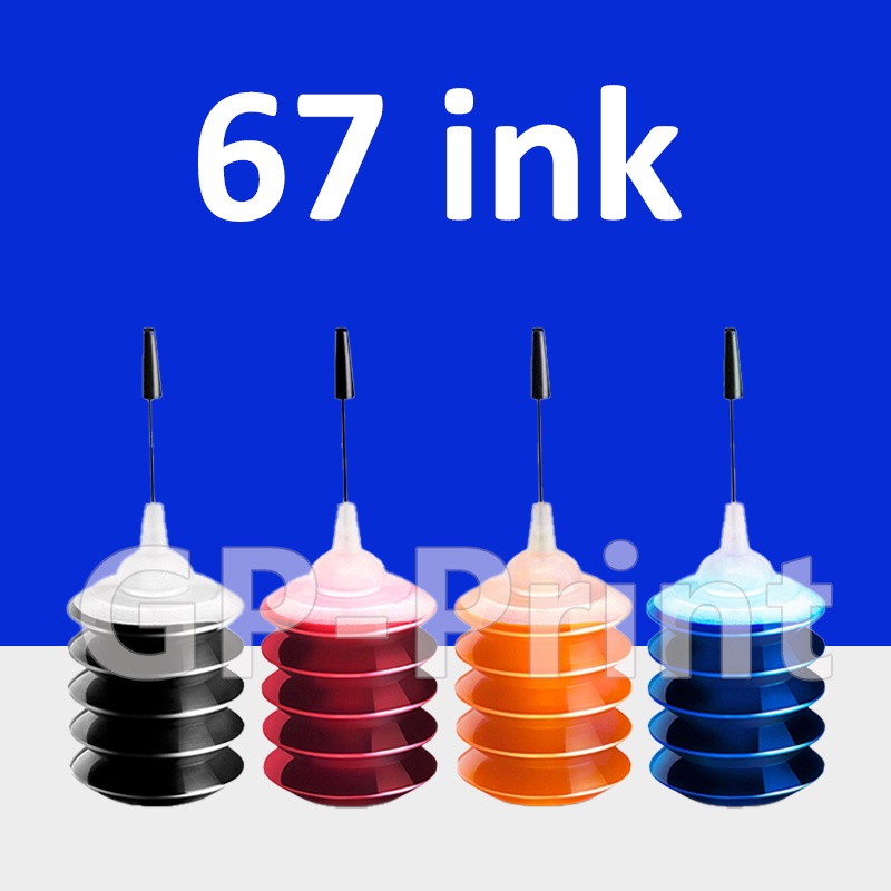 Compatible HP 67 Ink HP 67XL Ink HP67XL Black for 2722 2723 2752 2755 ...