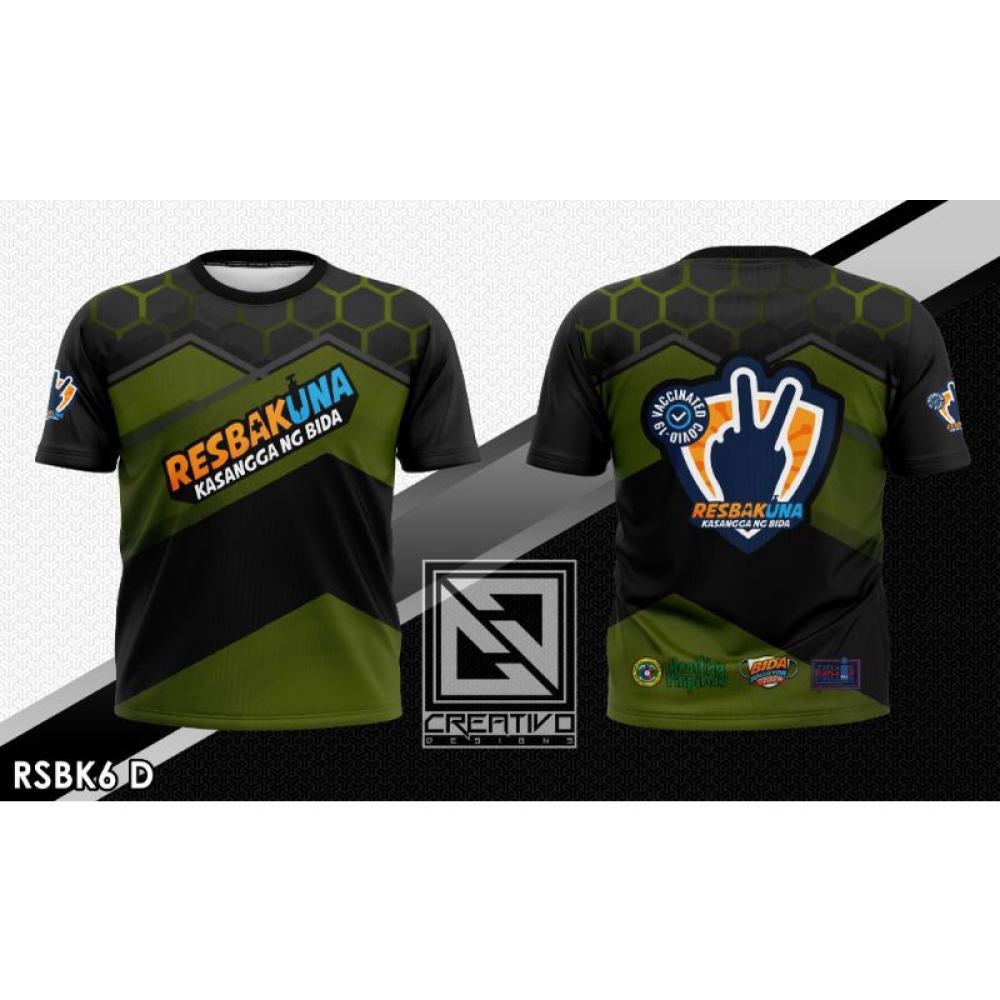 2021 popular NEW RESBAKUNA SHIRTS Drifit Full Sublimation Shirts Fully ...