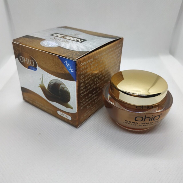 Ohio snail acne cream 20 g | Shopee Philippines