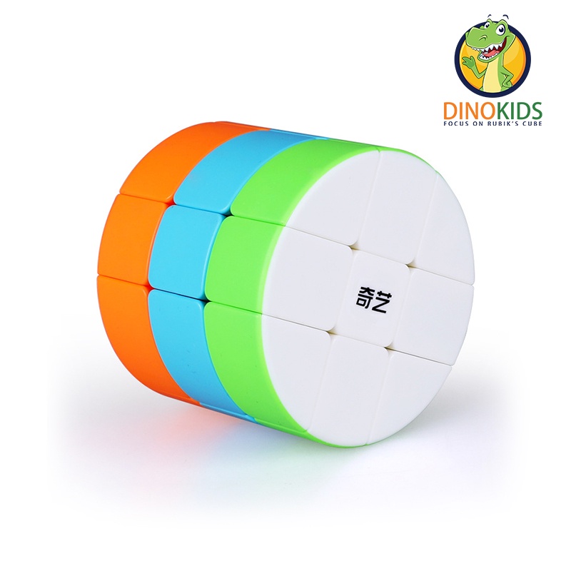 QiYi solid color three-stage cylinder 3x3 personality Rubik's cube ...