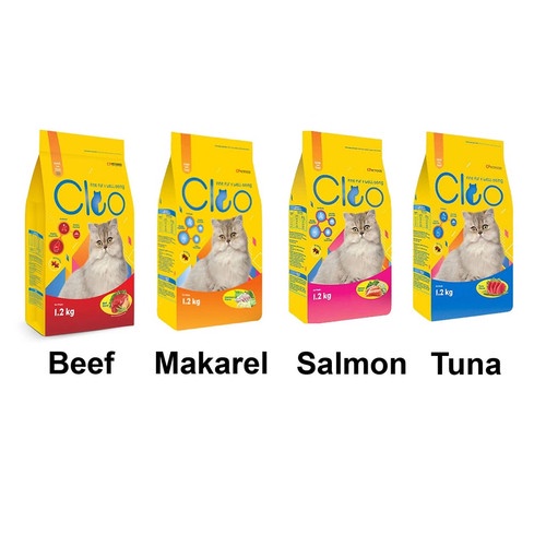 Cleo CAT DRY FOOD 1,2KG | Shopee Philippines