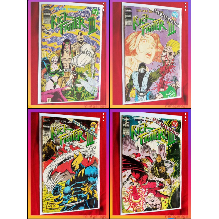 Kick Fighter 3 - 90's Komiks (1996) - Vintage Tagalog action comic ...