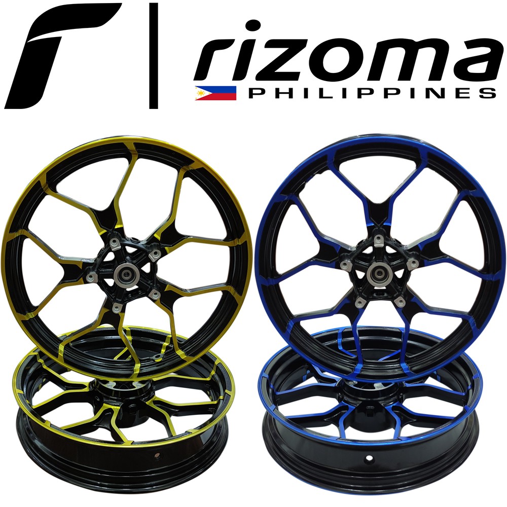 Rizoma Yamaha Sniper 150 & Sniper 155 Spider Design Mag Wheels Set 17 ...