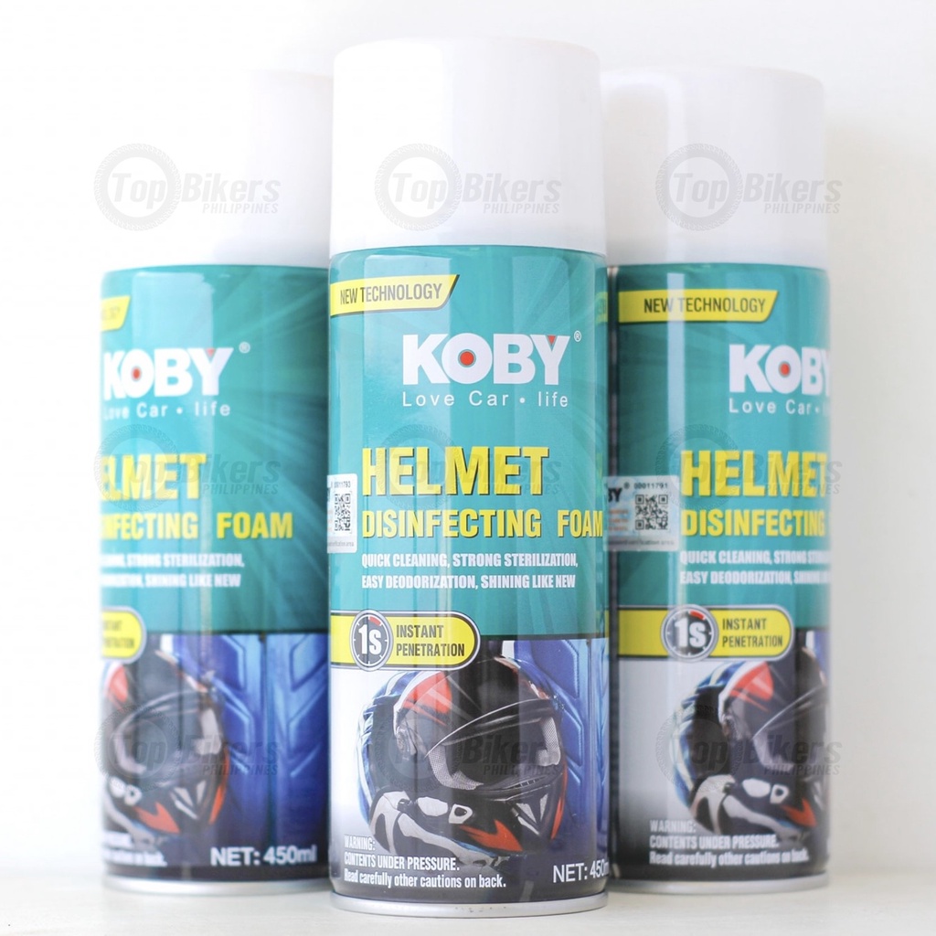 Koby Helmet Disinfecting Foam 450mL | Shopee Philippines