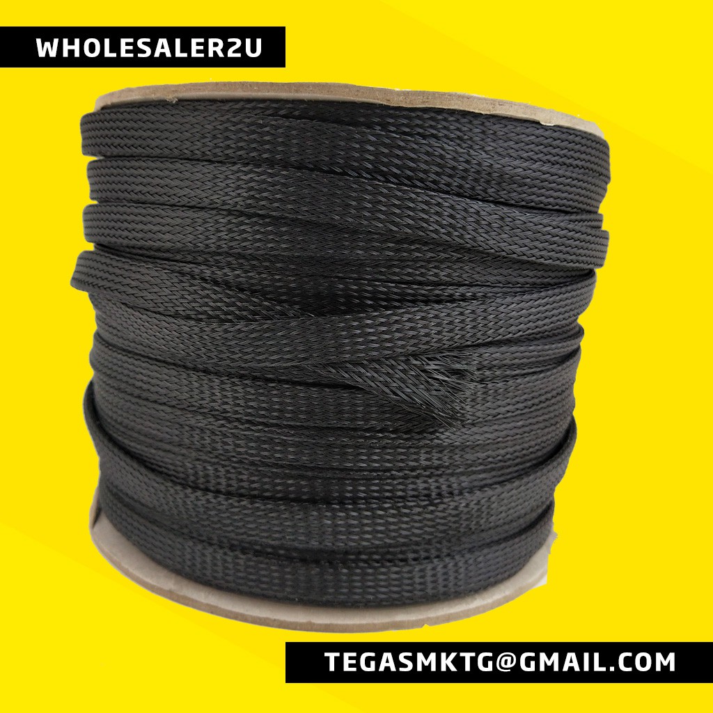 Nylon Braid PET Sleeve (snake skin look) for Cable Protection from 2mm ...