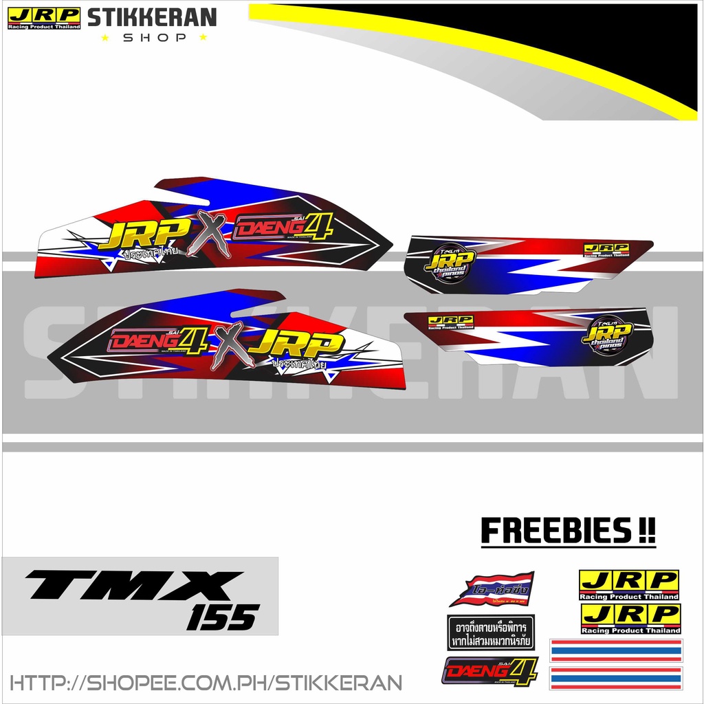 HONDA TMX 155 JRP X DAENG THAILAND DECAL | Shopee Philippines