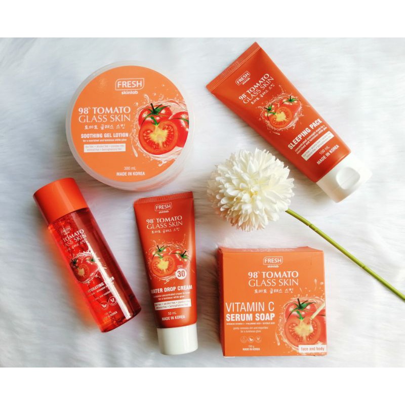 FRESH Skinlab 98% Tomato Glass Skin Set | Shopee Philippines
