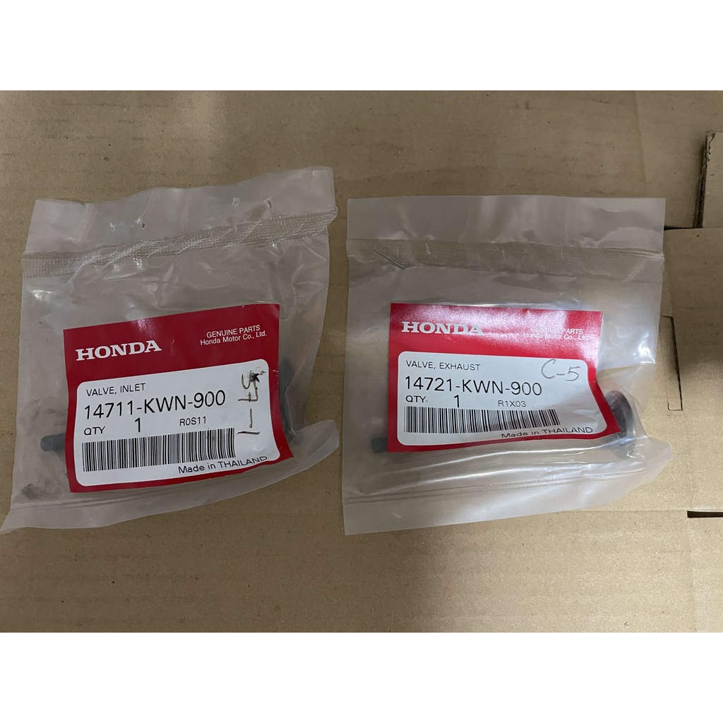 Honda Genuine Intake and Exhaust Valve for Click 125 V1 and V2 sold ...