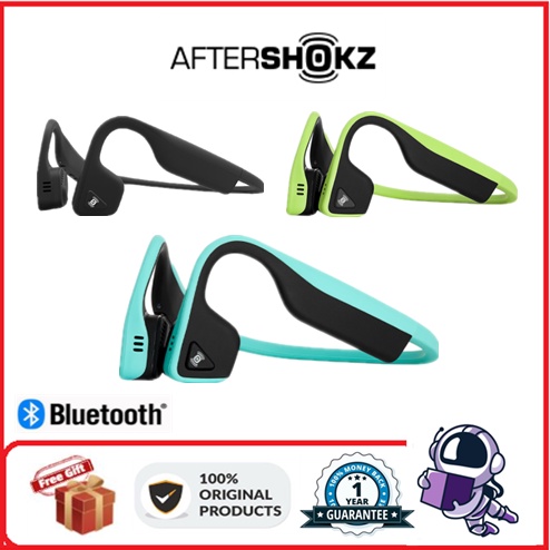 AfterShokz Bone Conduction Sports Bluetooth Headset In-Ear Stereo ...