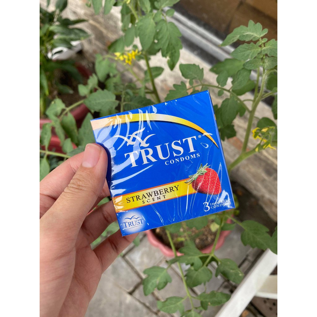 TRUST Condoms (sold per box) DISCREET PACKAGING | Shopee Philippines