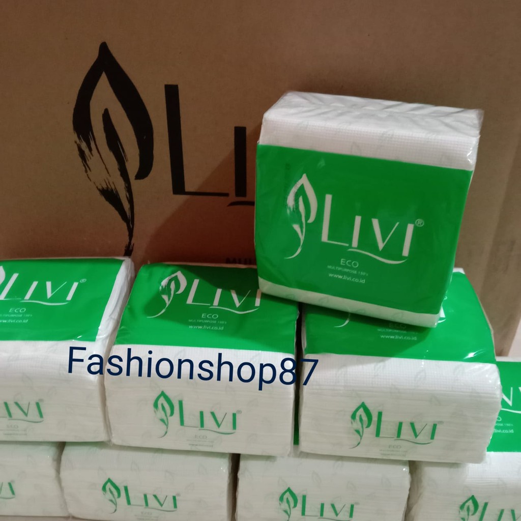 Livi Eco Multipurpose Tissue Pop Up Tissue LIVI Dining Table Tissue ...
