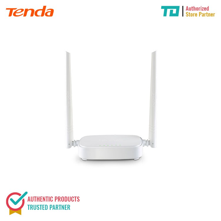 Tenda N301 300mbps 2-Antennas WiFi Router (White) | Shopee Philippines
