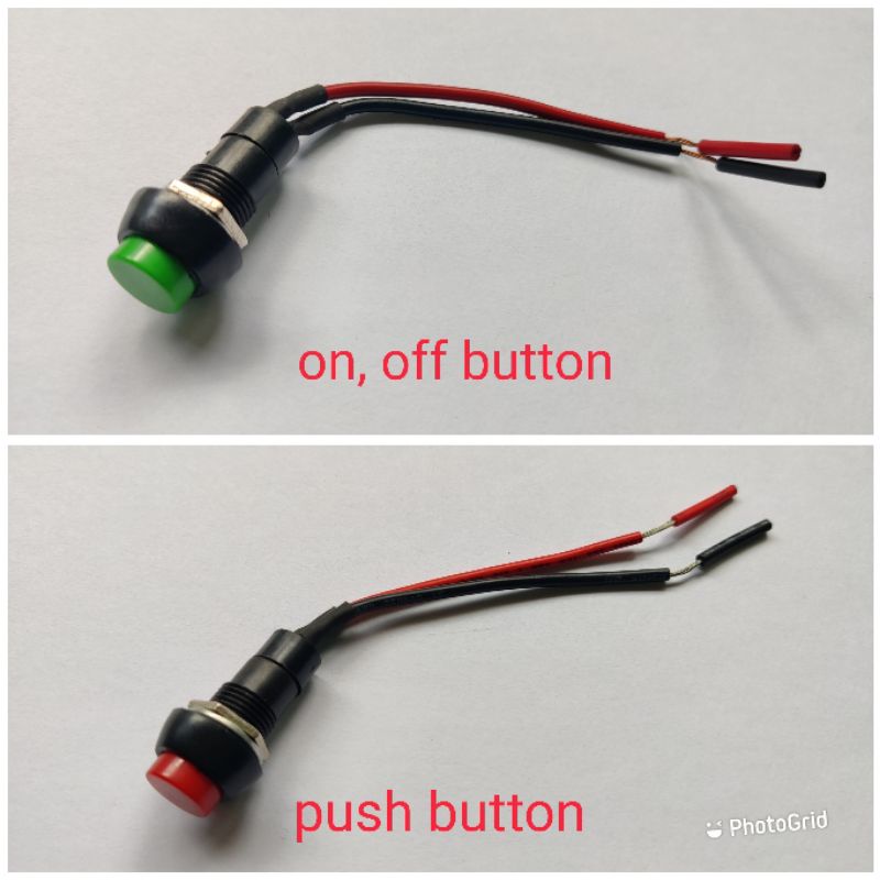 On-Off Button/ Push Button Universal | Shopee Philippines