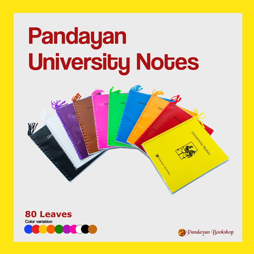 Pandayan University Yarn Notebook With Cover (Stitched | 80 Leaves ...
