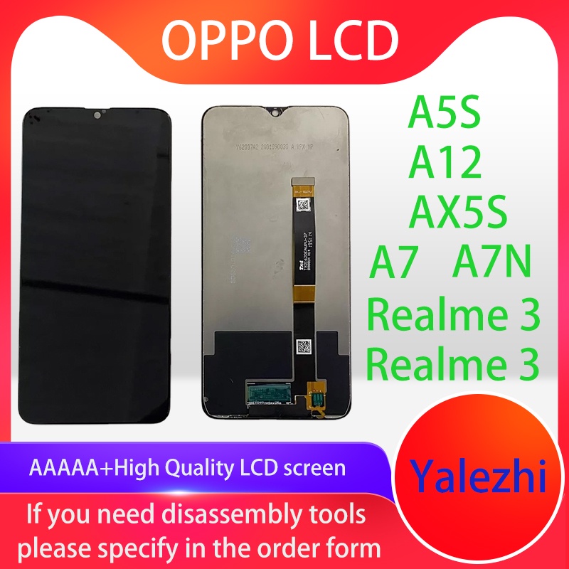 Original OPPO A7 A5S A12 A7N AX7 AX5S Realme 3 Realme 3i LCD Touch ...