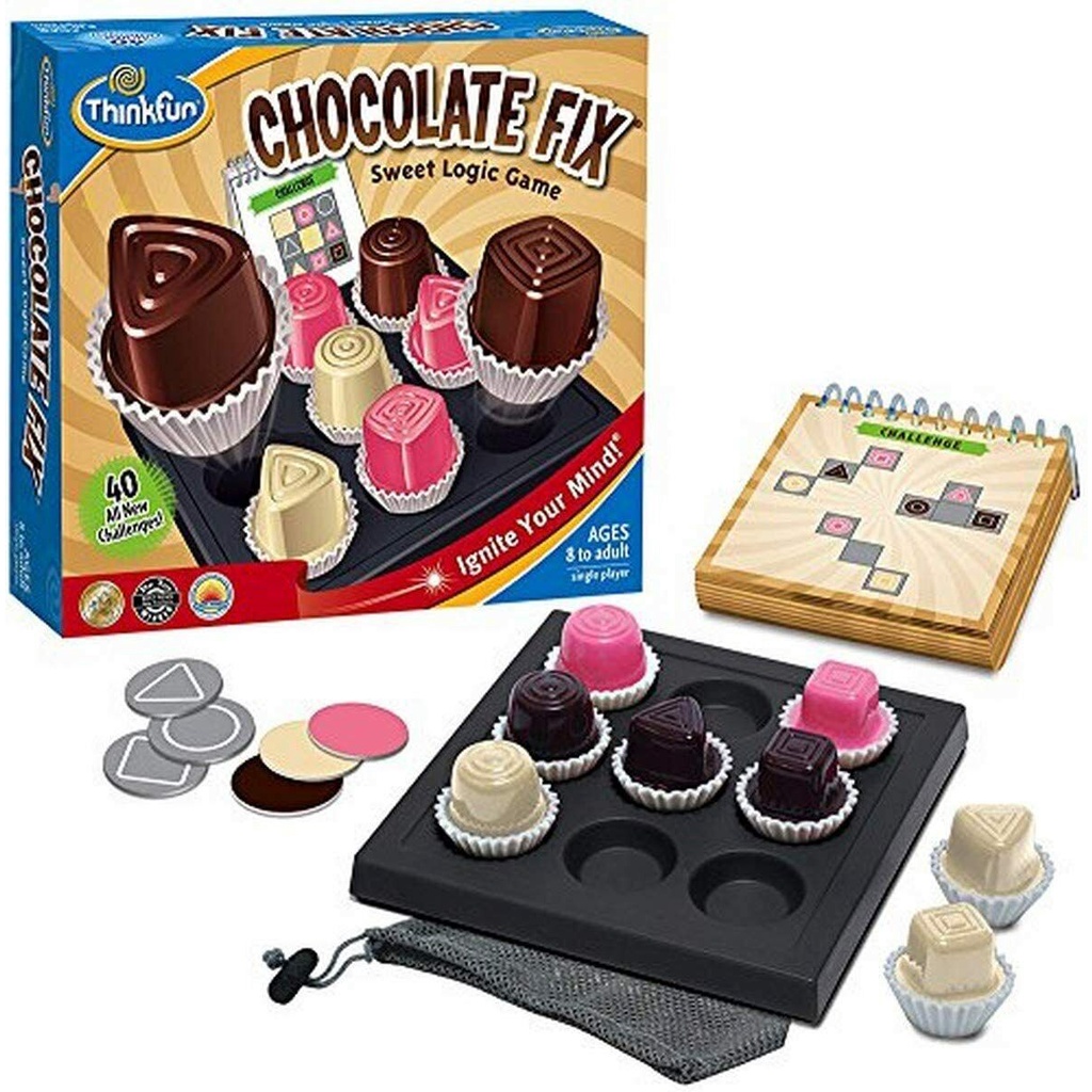 ThinkFun Chocolate Fix Sweet Logic Puzzle Game CAST JAPAN New | Shopee ...