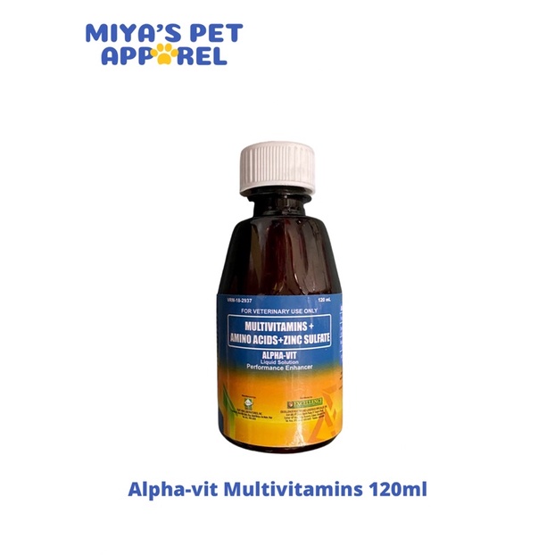 Alpha-Vit Multivitamins 120ml Alphavit (Pet Options) | Shopee Philippines
