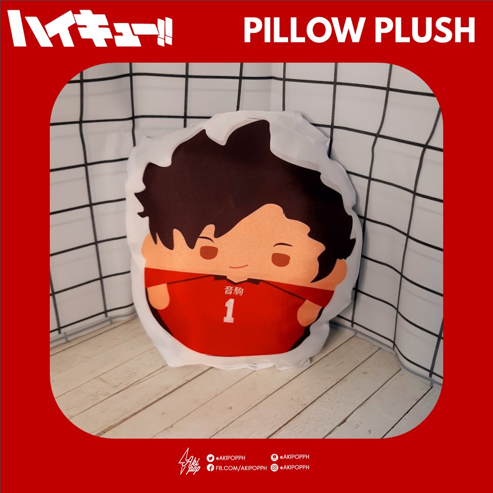HAIKYUU NEKOMA PILLOW PLUSHIE PLUSH Kuroo Kenma | Shopee Philippines