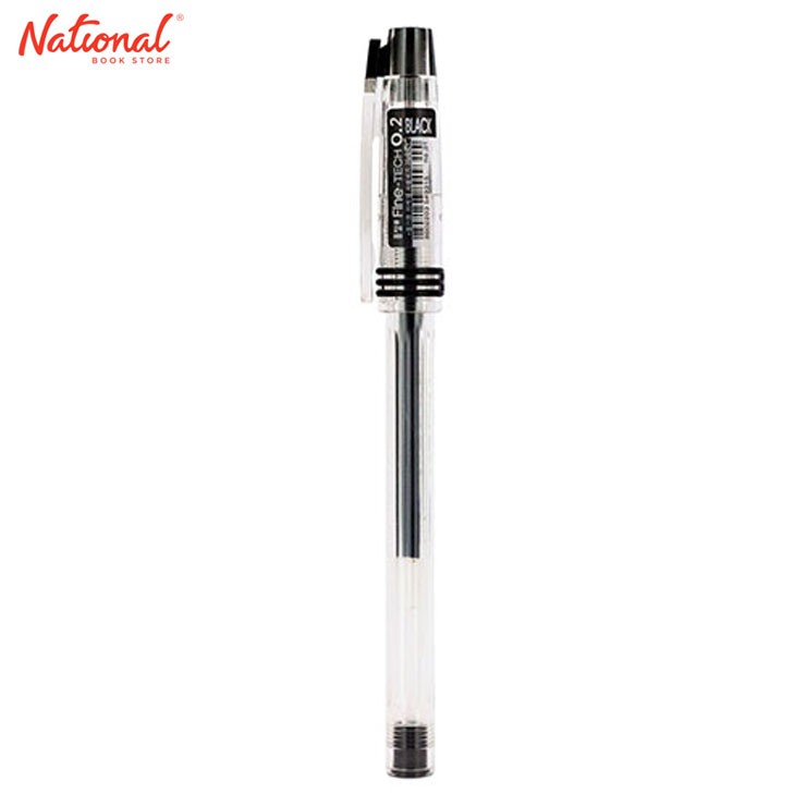 Dong-A Fine Tech Gel Pen 0.2Mm, Black National Book Store | Shopee ...