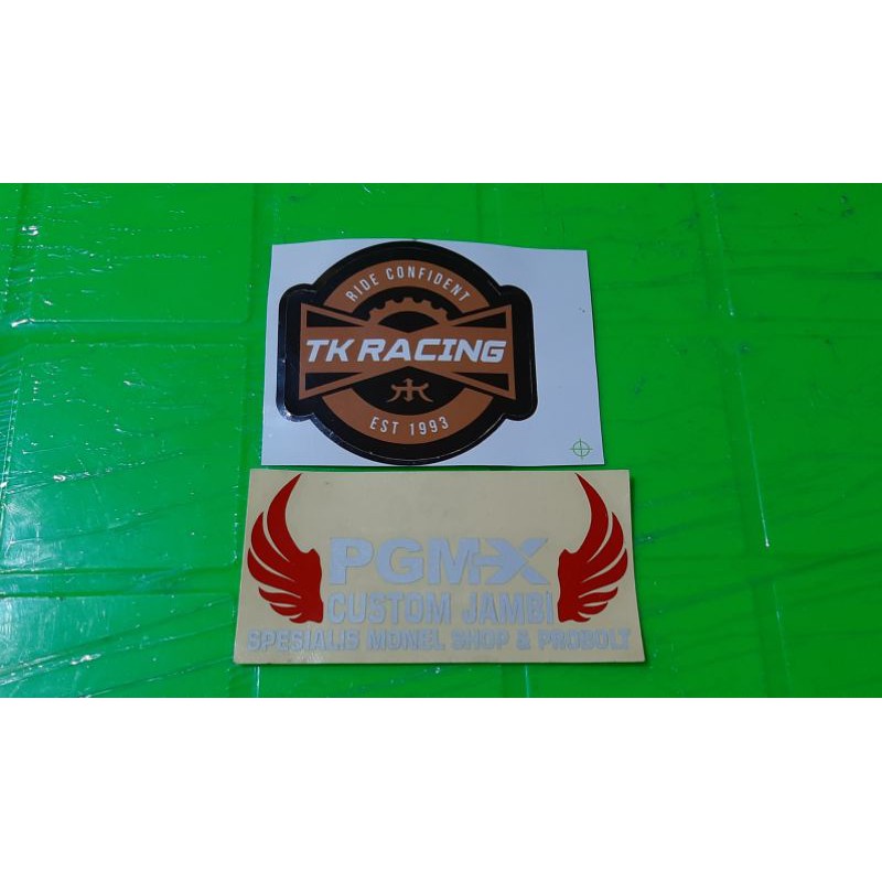 Sticker Logo TK Racing Ride Confidence Original | Shopee Philippines
