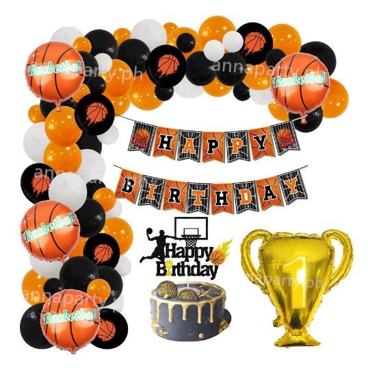 Basketball Themed Birthday Party Decorations Baby Shower Boy Birthday ...
