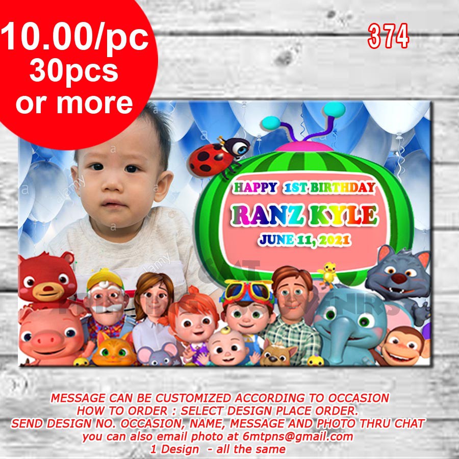 Personalized ATM SIZE ref magnet party favor magnets giveaway souvenir ...