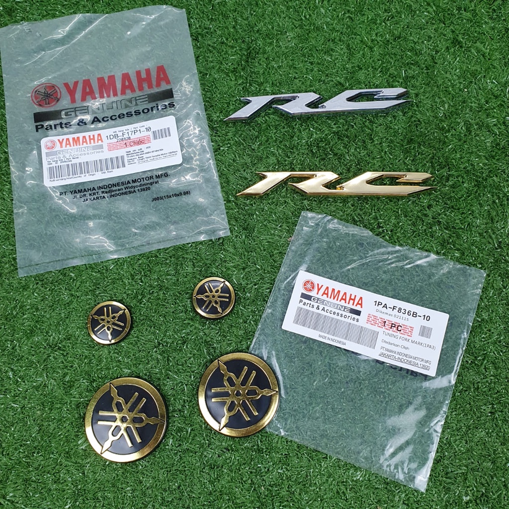 YAMAHA / RC Logo Sticker Emblem Sticker Y15 Y16 SRL FZ150 Lc135 ...