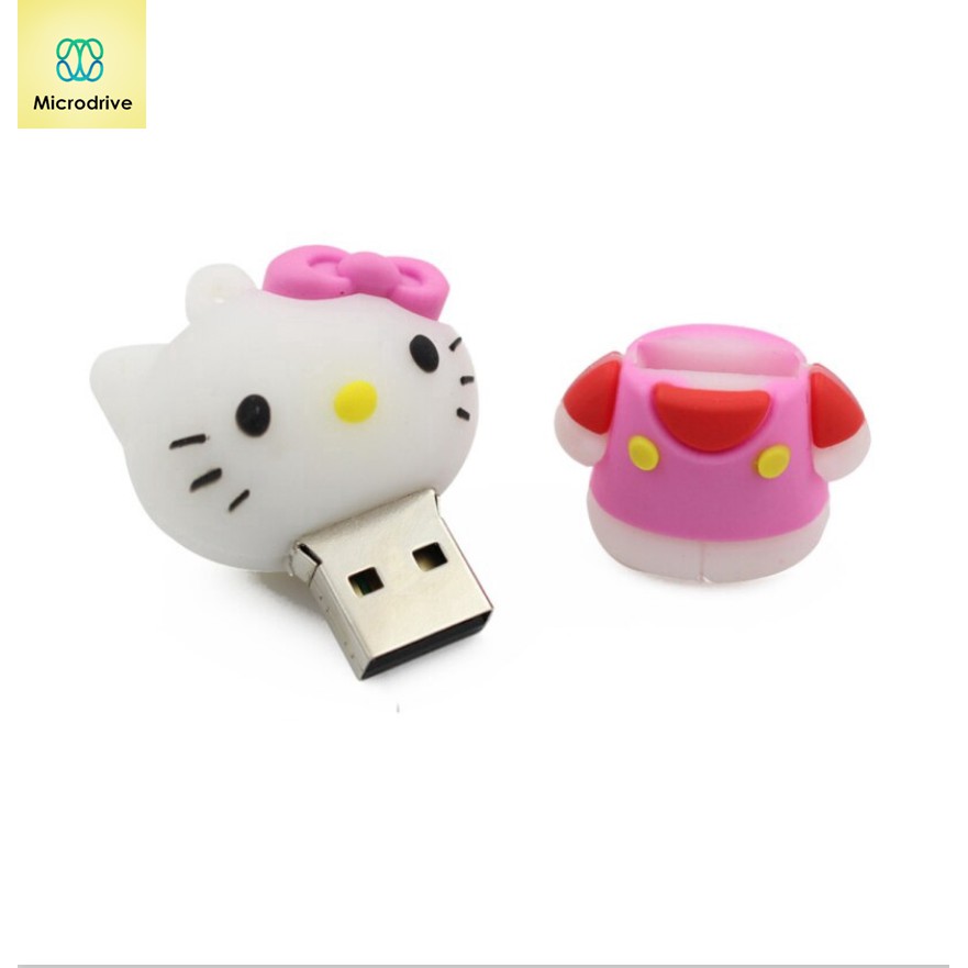 (Ready Stock)Hello kitty Cute Cartoon 128G/64G/32G/16G/8G/4G USB Flash ...