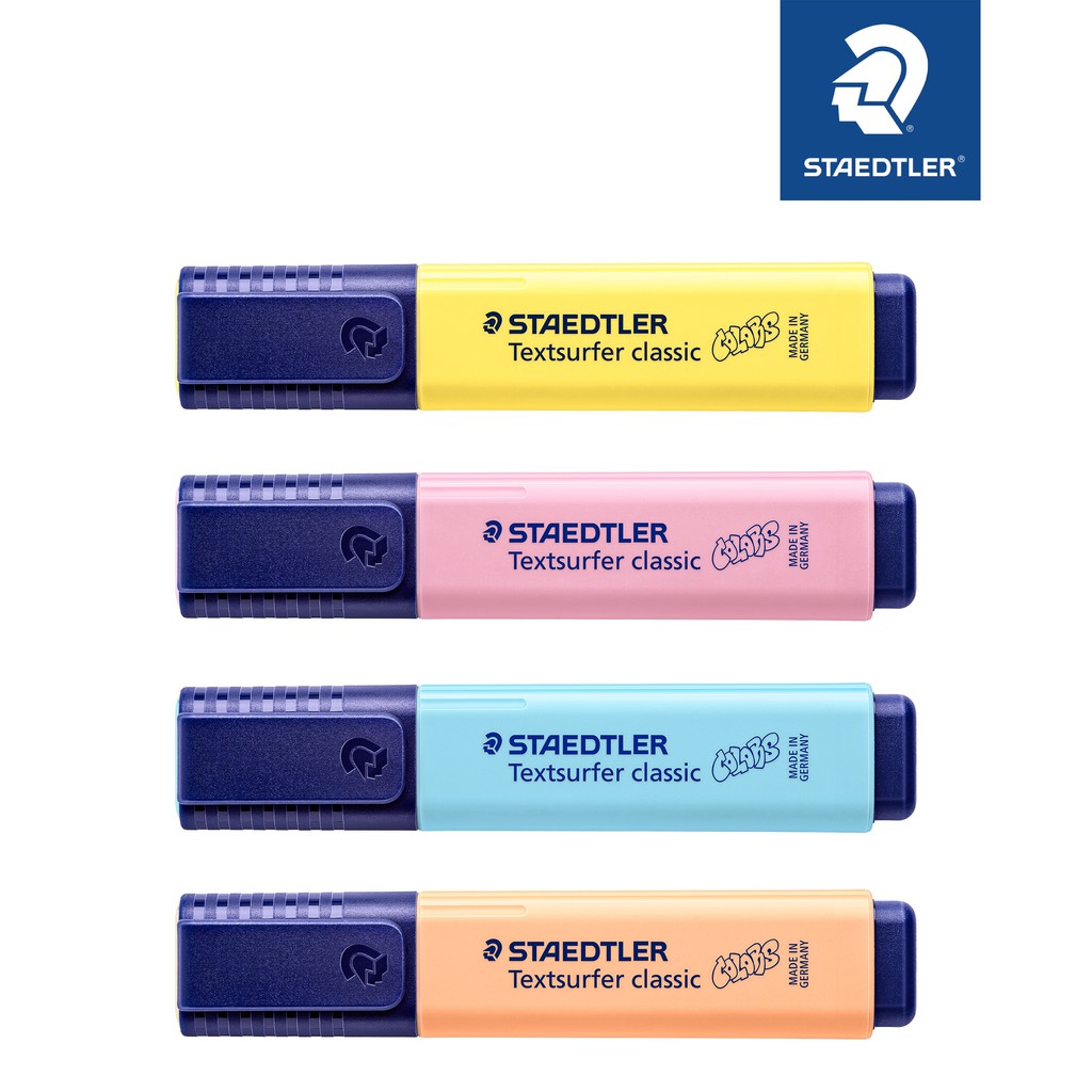 Staedtler Textsurfer Classic Highlighter 4's | Shopee Philippines