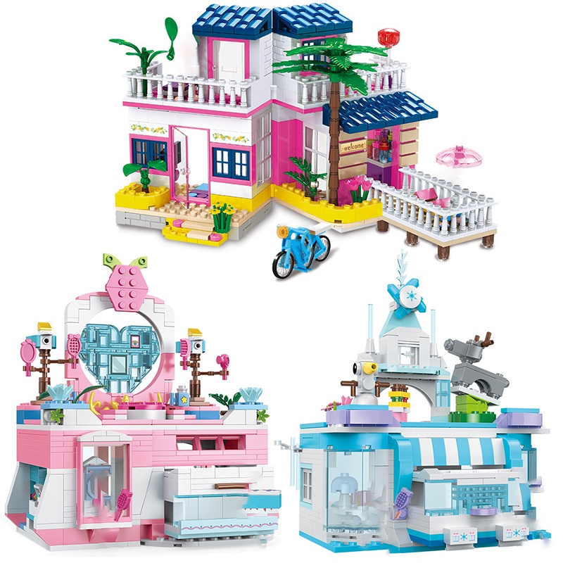 Constructor Creative Fairy Tale Princess Dressing Table Jewelry Box ...