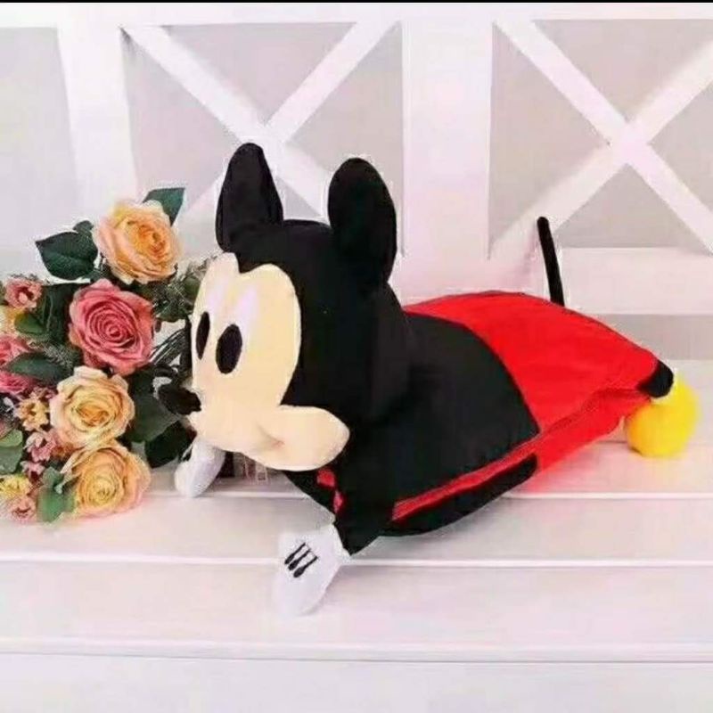 2in1 Mickey Mouse Pillow Blanket Character Pokemon Pikachu Lilo ...