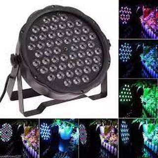 60W 54 LED Flat Stage Light RGB Par Light DMX512 Master Slave | Shopee ...