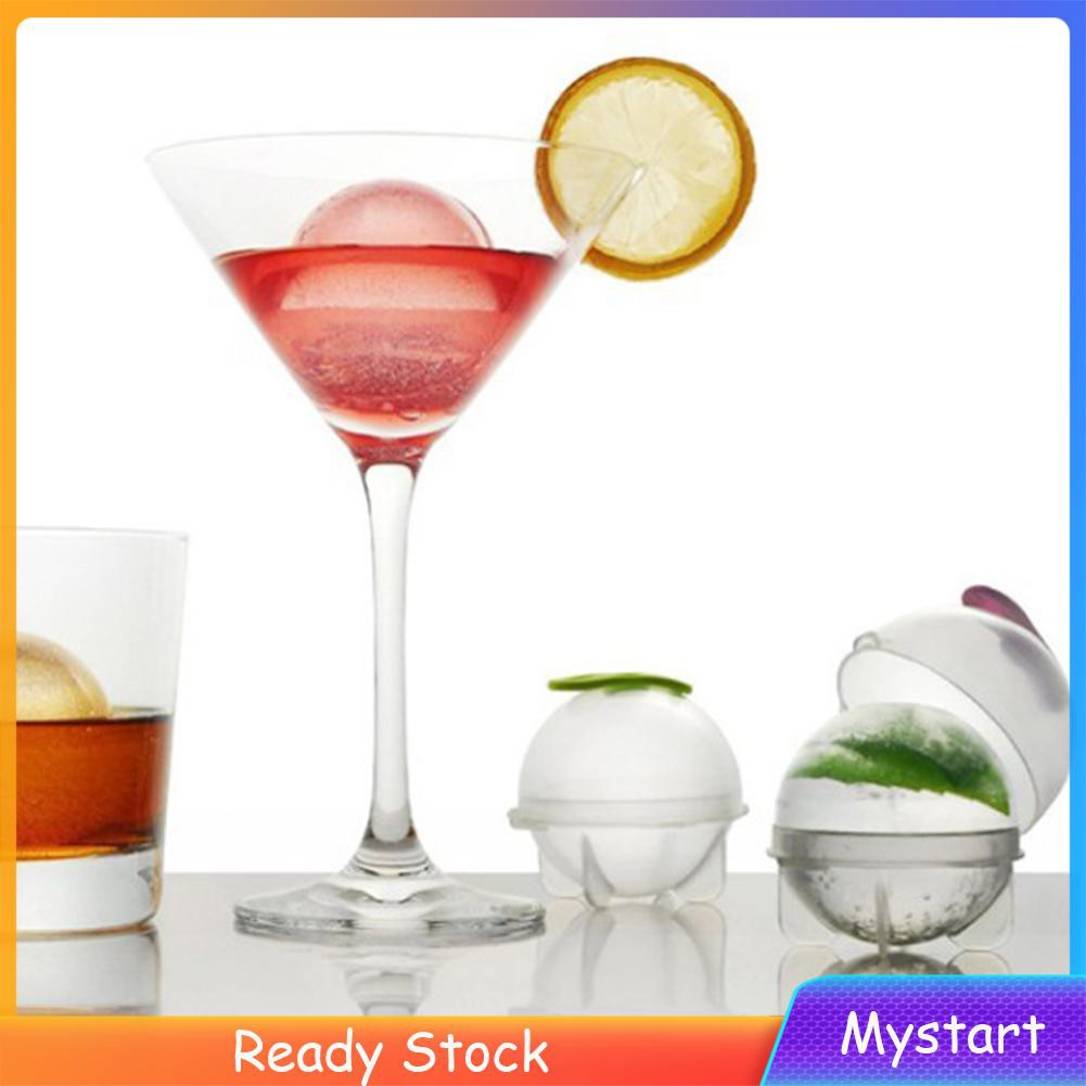 Big Size 5cm Ball Ice Molds Sphere Round Whisky Cocktail Drinking Wine ...