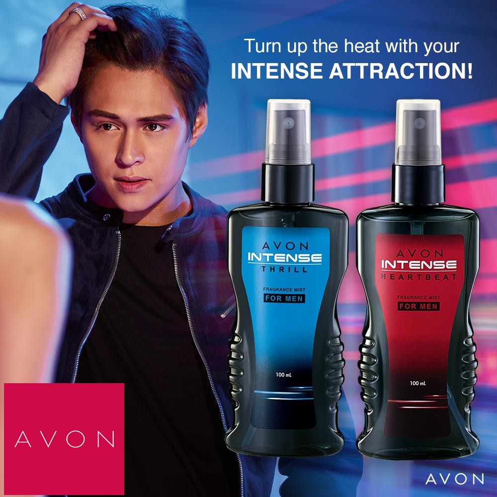 AVON Intense Body Mist for Men 100 ml | Shopee Philippines