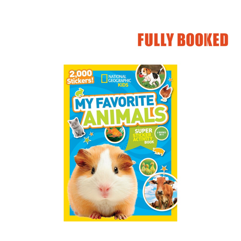 My Favorite Animals Super Sticker Activity Book (Paperback) by National ...