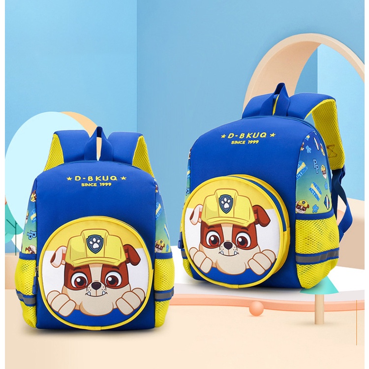 2022 Paw Patrol Waterproof Bag Children Backpack Skye Rubble Marshall ...